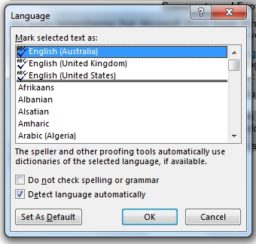 Customizing the Spellchecker in Microsoft Word | Proofed’s Writing Tips