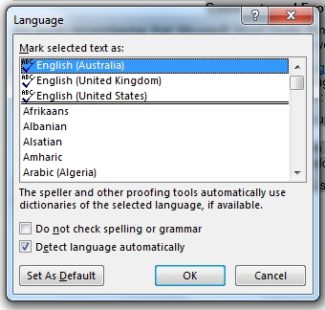 Customizing the Spellchecker in Microsoft Word | Proofed’s Writing Tips