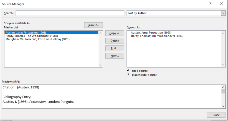 Understanding the Citation Tools in Microsoft Word | Proofed's Writing Tips