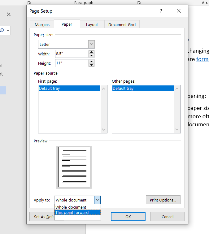 How to Change the Paper Size in Microsoft Word | Proofed's Writing Tips