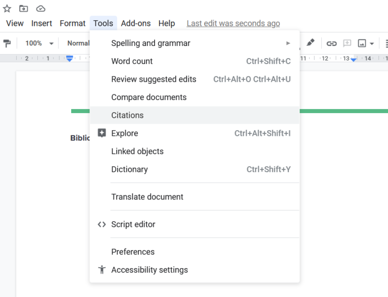 How to Use the Citation Tools in Google Docs | Proofed's Writing Tips